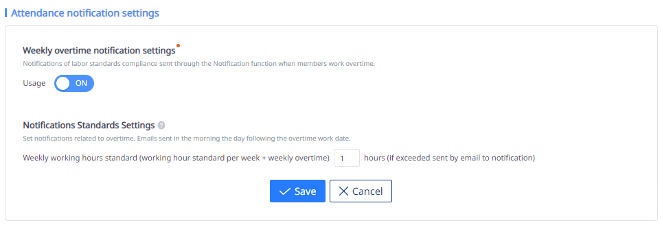 Setting Attendance Info – Docswave help